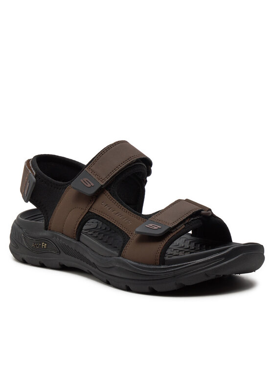 Skechers Sandały Arch Fit Motley Sd-Kontra 204349/BRN Brązowy | Modivo.pl