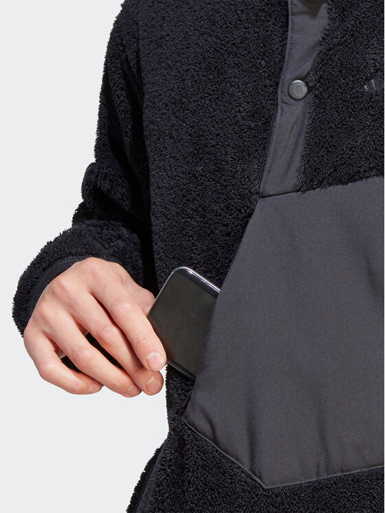 adidas Fleece Terrex XPLORIC High-Pile-Fleece IB6553 Μαύρο Regular Fit ...