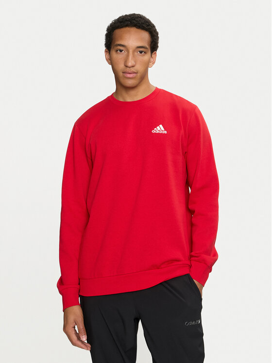 adidas Суитшърт Essentials HL2279 Червен Regular Fit | Modivo.bg
