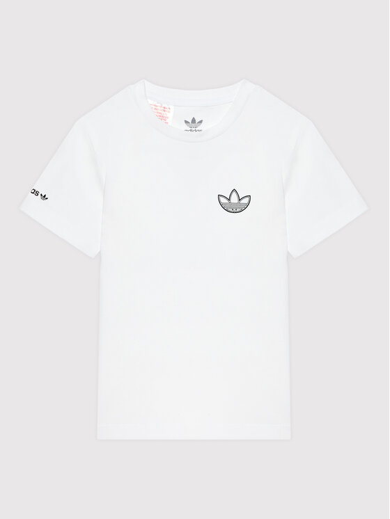 adidas Komplet t-shirt i szorty sportowe Sprt Collection HE2070 Biały ...