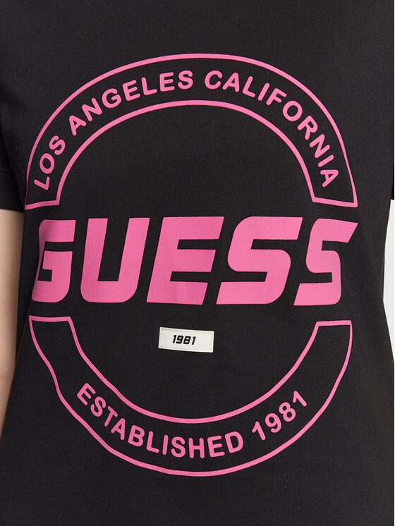 Guess T-Shirt Bryana V3RI00 I3Z14 Černá Regular Fit | Modivo.cz