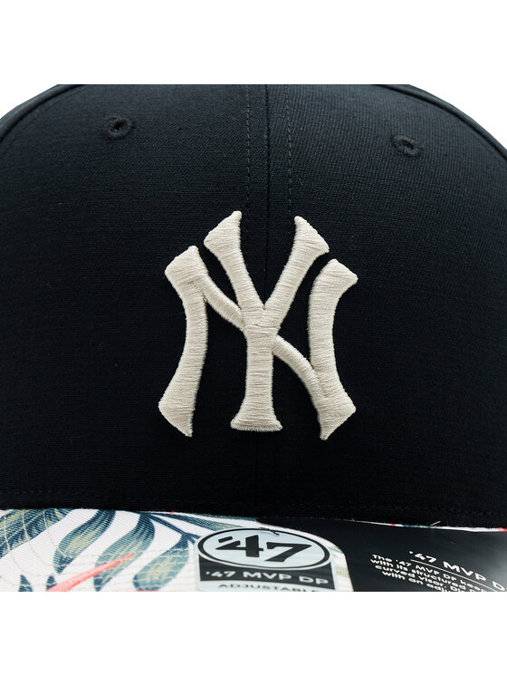 47 Brand Šilterica MLB New York Yankees Coastal Floral Snap 47 MVP DP B-CFLDP17GWP-BK Crna ...