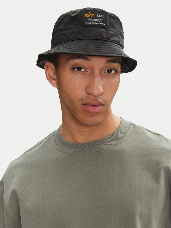 Alpha Industries Klobouk Crew Bucket 116912 Černá | Modivo.cz