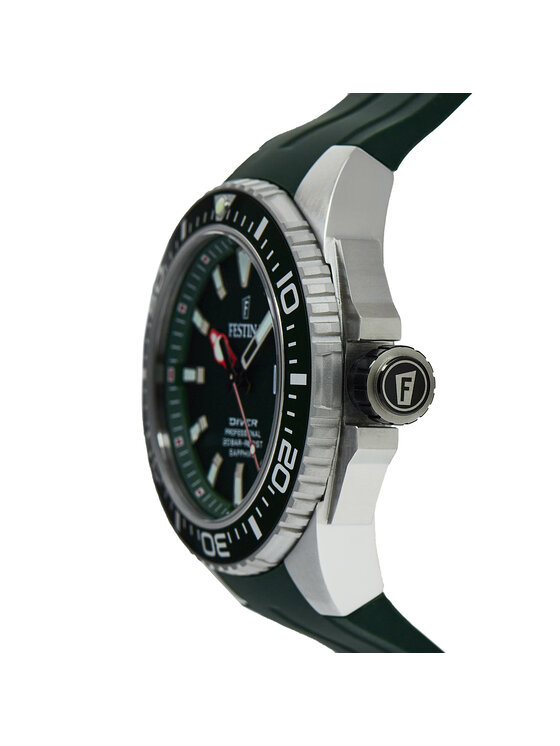 Festina Zegarek 20664/2 Zielony | Modivo.pl