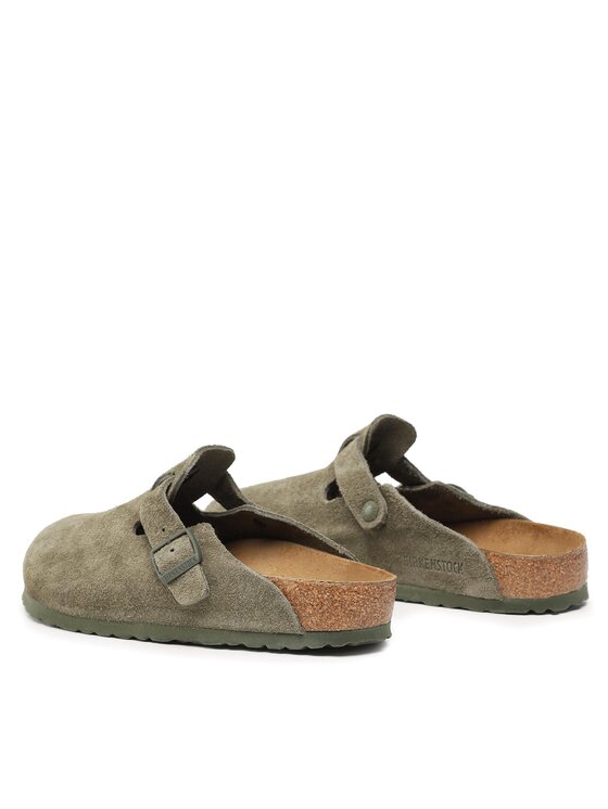 Birkenstock Nazouváky Boston 1024721 Zelená | Modivo.cz