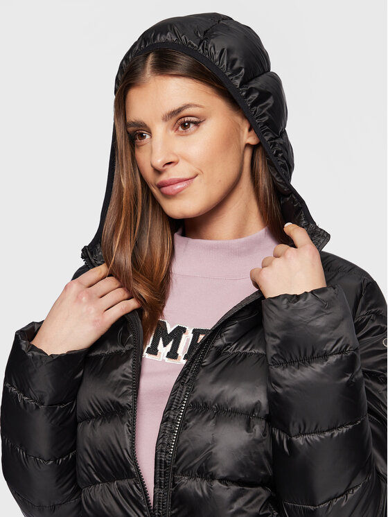 Champion Geacă din puf 115750 Negru Regular Fit | Modivo.ro