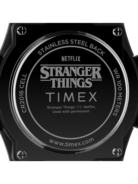 Timex Часовник Atlantis X Stranger Things TW2V51000 Черен | Modivo.bg