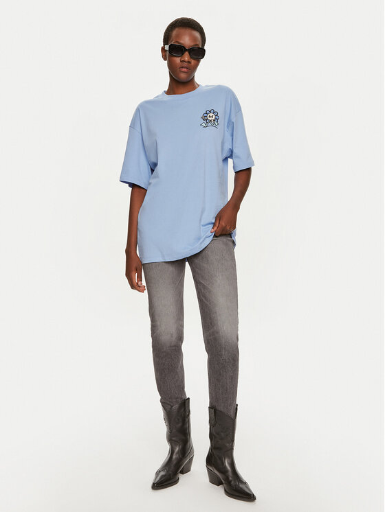 Hugo T-Shirt 50521229 Modrá Oversize | Modivo.cz