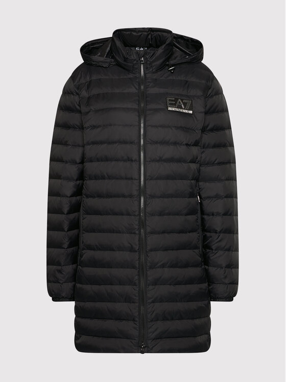EA7 Emporio Armani Kurtka puchowa 6KPK12 PNR4Z 1200 Czarny Regular Fit | Modivo.pl