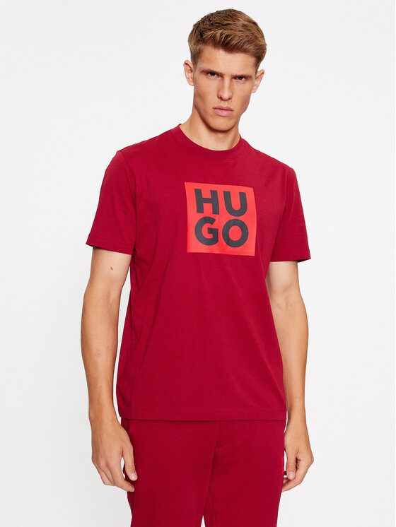 Hugo T-krekls Daltor 50473891 Sarkans Regular Fit | Modivo.lv