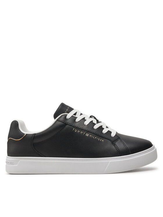 Tommy Hilfiger Sneakers Essential Court Sneaker FW0FW08000 Schwarz Modivo