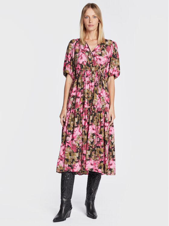 Gestuz Φόρεμα καλοκαιρινό Taralyn 10906285 Ροζ Loose Fit | Modivo.gr