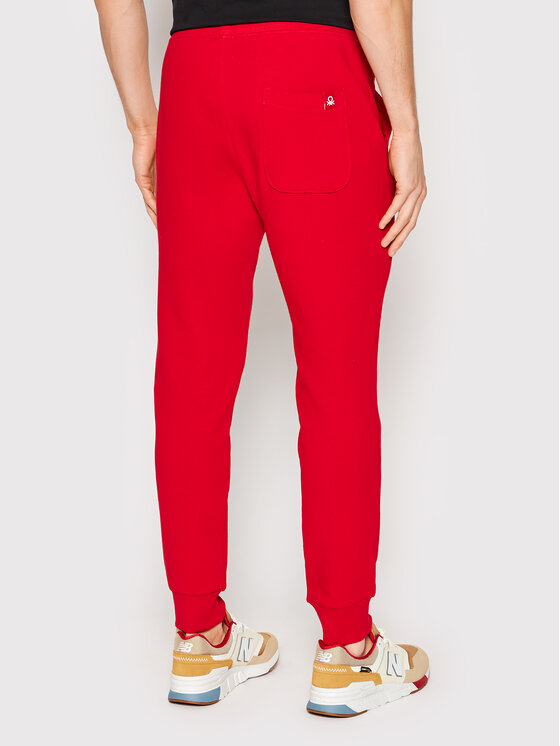 United Colors Of Benetton Jogginghose 3j68uf002 Rot Regular Fit • Modivo At
