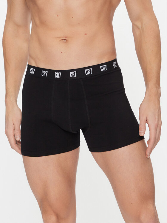 Cristiano Ronaldo CR7 Lot de 5 boxers 8106-49-2900 Noir | Modivo.fr