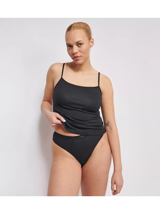 Triumph Stringi sloggi EVER Ease String Czarny | Modivo.pl