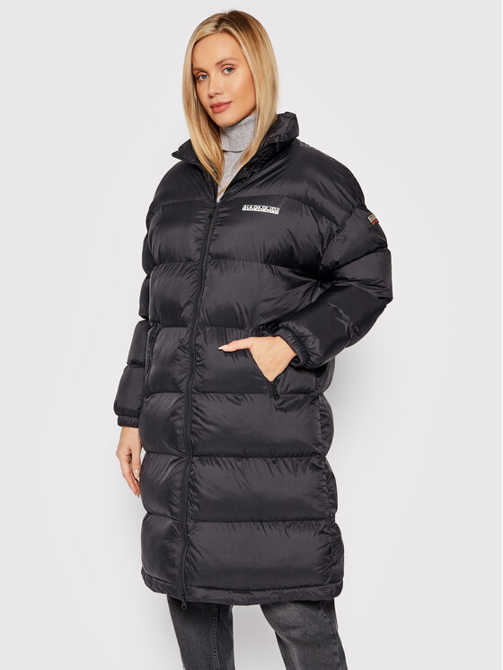 Napapijri Ziemas jaka A-Box NP0A4FS1 Melns Regular Fit | Modivo.lv
