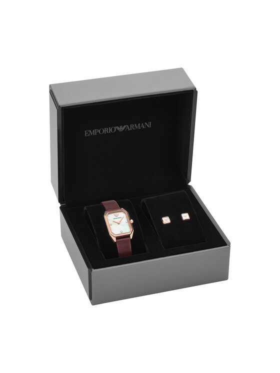 Emporio Armani Montre AR80028 Bordeaux | Modivo.fr