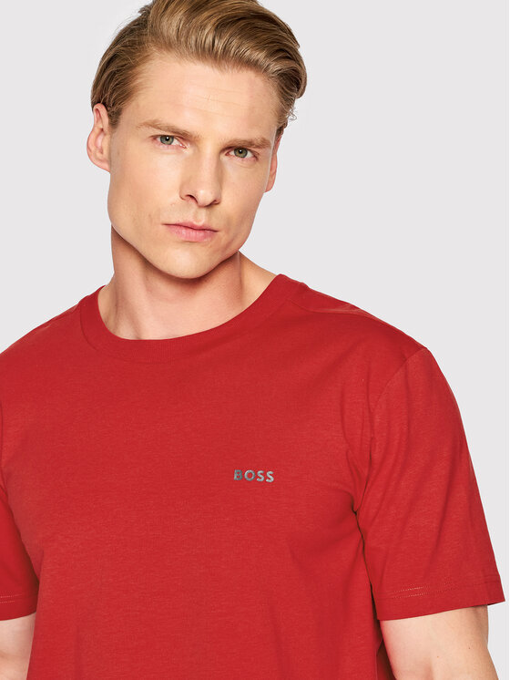 Boss Тишърт 50469057 Червен Regular Fit | Modivo.bg