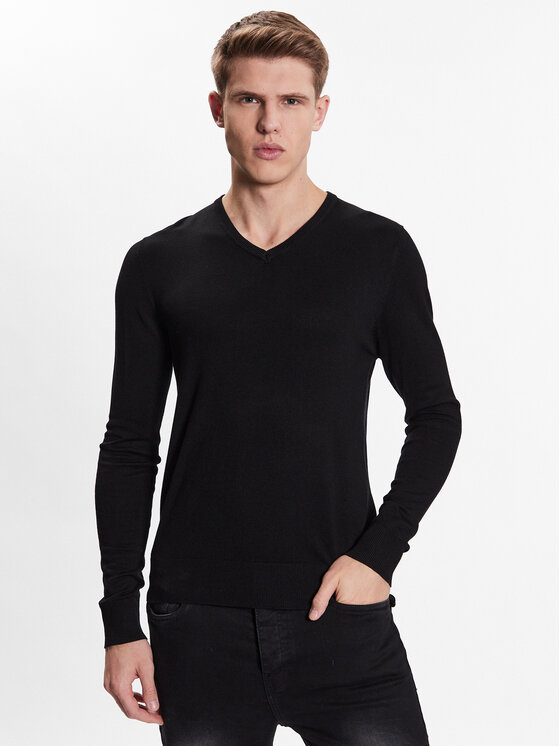 Brave Soul Pullover MK-36BRAMBER Schwarz Regular Fit | Modivo.de