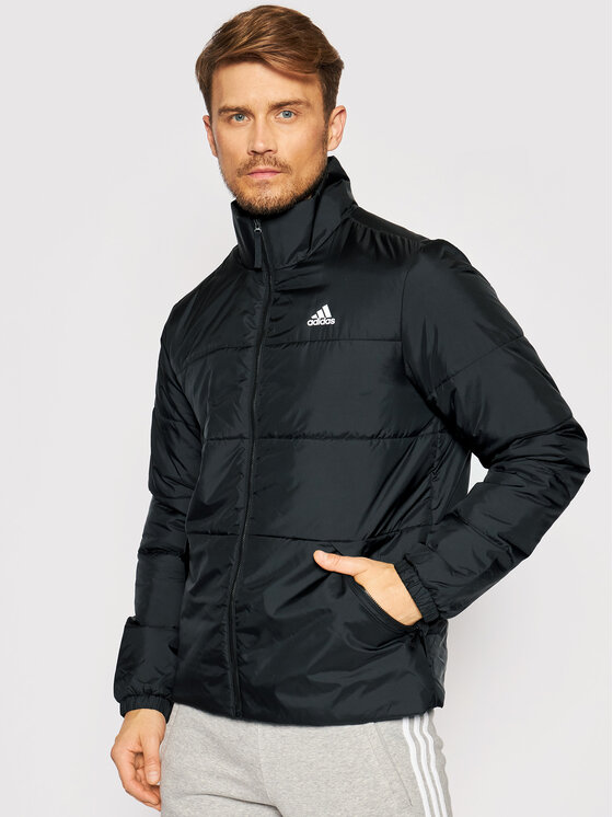 adidas Übergangsjacke Bsc 3-Stripes Insulated DZ1396 Schwarz Slim Fit ...