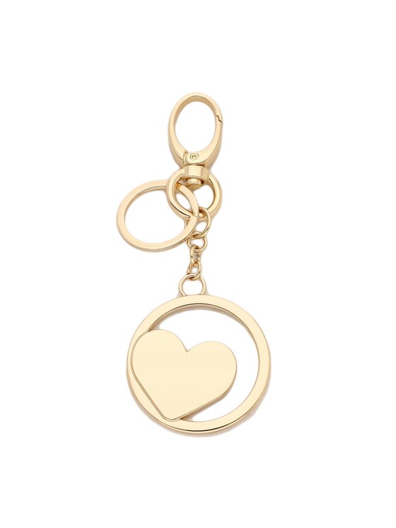 Liu Jo Брелок Key Ring Heart AA3126 A0001 Золотий | Modivo.ua
