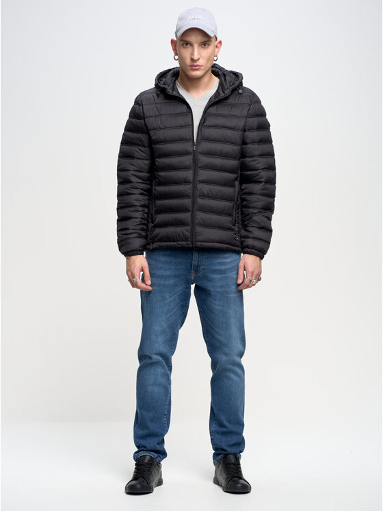 BIG STAR Kurtka przejściowa acarf_906 Czarny Basic Fit | Modivo.pl