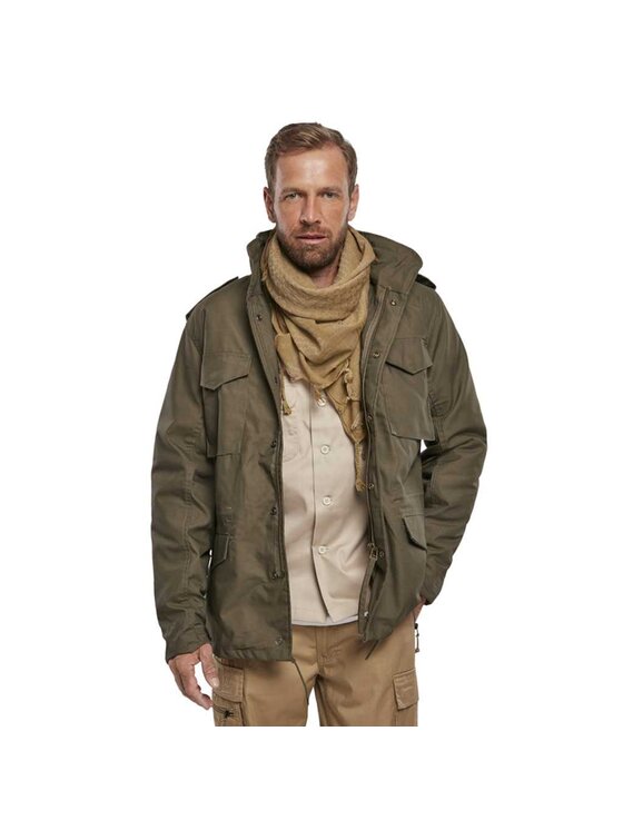 Brandit Kurtka outdoor 3108.1.L Zielony Regular Fit | Modivo.pl