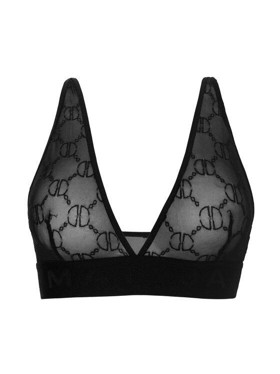 Magda Matyja Biustonosz braletka EMMA BRA LACE Czarny | Modivo.pl