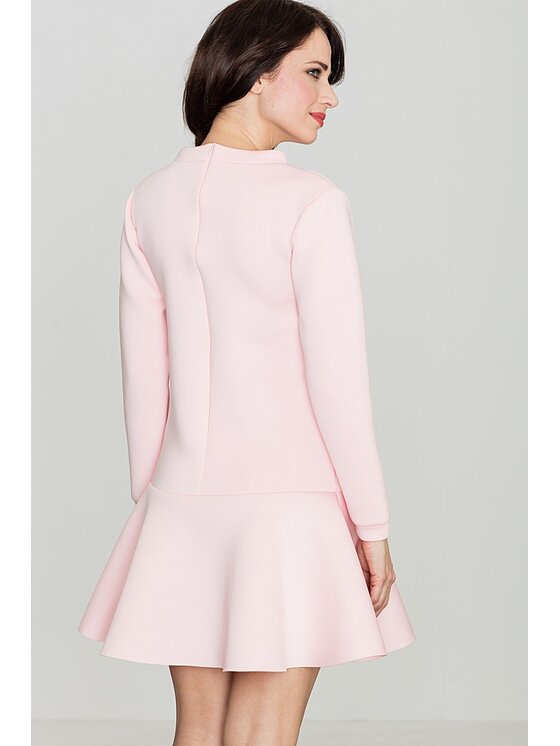 Katrus Sukienka K247 Różowy Regular Fit | Modivo.pl