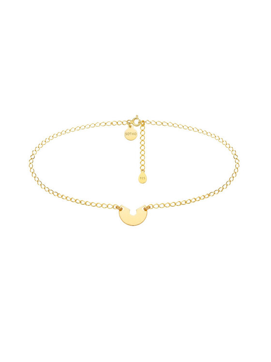 Sotho Naszyjnik N2284 Żółte złocenie | Modivo.pl