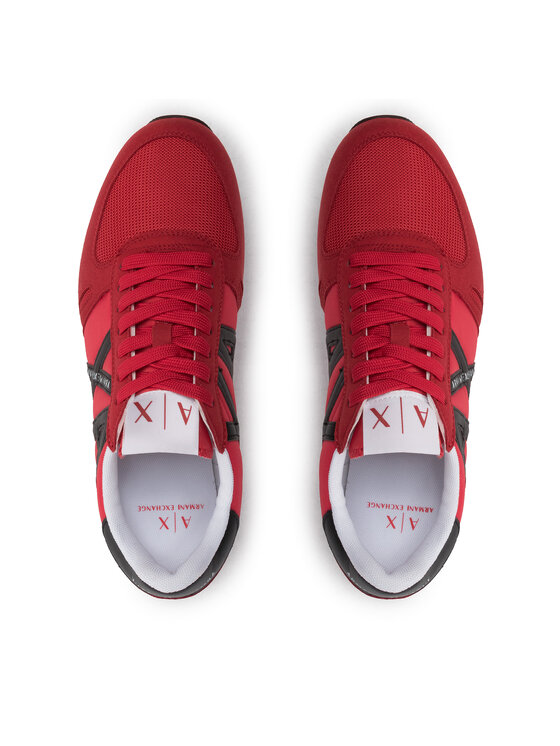 Armani Exchange Sneakersy XUX017 XCC68 K667 Czerwony | Modivo.pl