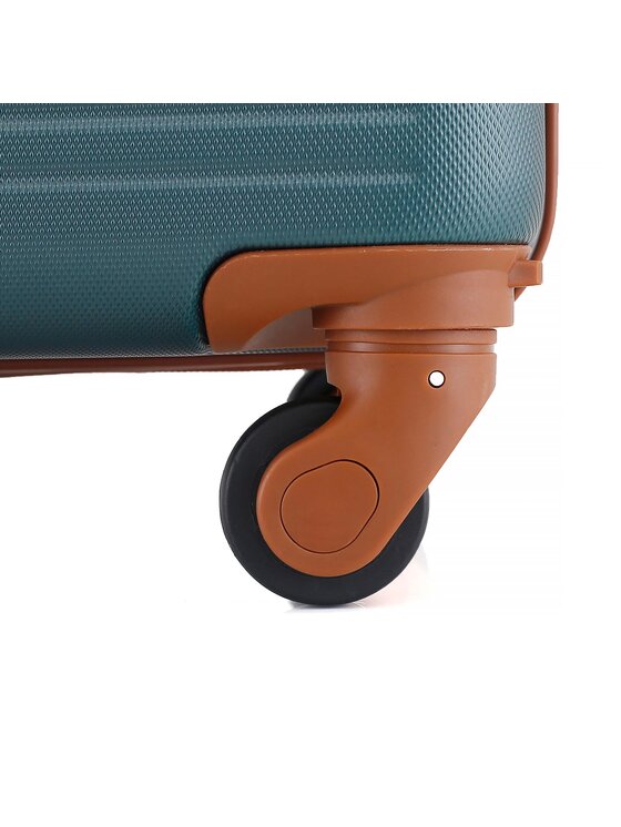 Semi Line Großer Koffer T5641-6 Grün | Modivo.de