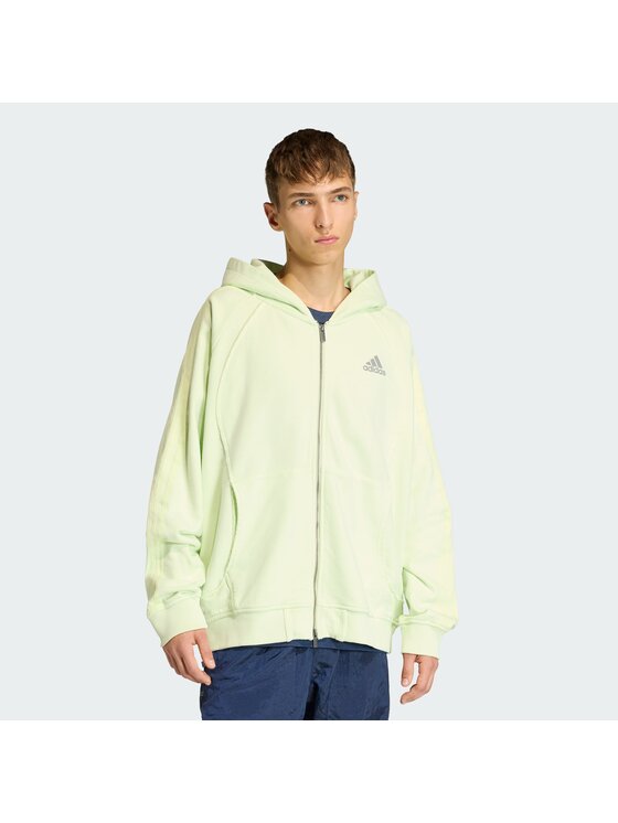 adidas Bluza 158542 Zielony Loose Fit | Modivo.pl
