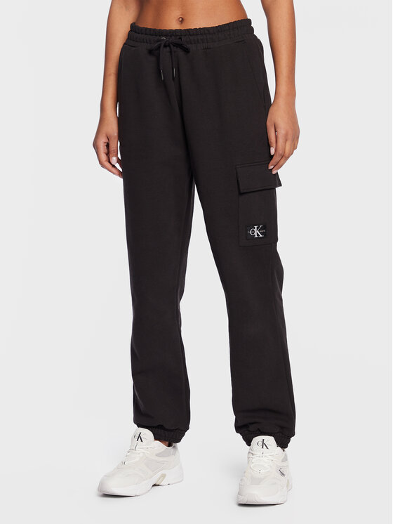Calvin Klein Jeans Jogginghose J20j220262 Schwarz Relaxed Fit Modivo De