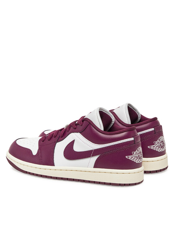 Nike Sneakersy Air Jordan 1 Low DC0774 161 Bordowy | Modivo.pl