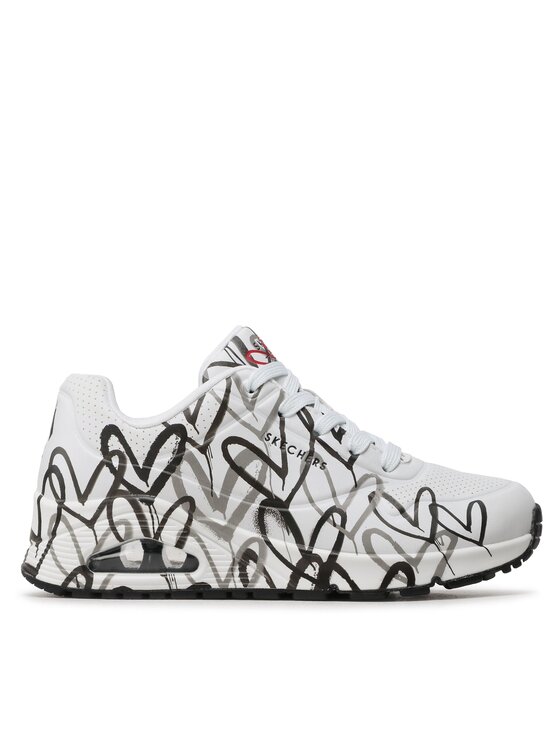 Skechers Sneakersy Spread The Love 155507/WBGY Biały | Modivo.pl