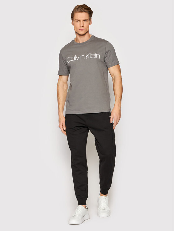 Calvin Klein Jeans Teplákové Kalhoty J30j319931 Černá Regular Fit