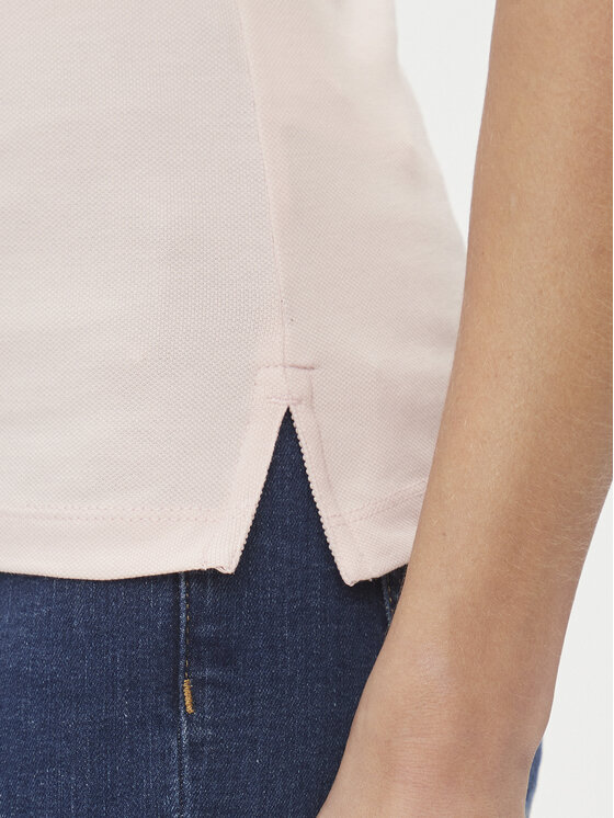 Tommy Hilfiger Polo 1985 WW0WW37823 Rozā Slim Fit | Modivo.lv