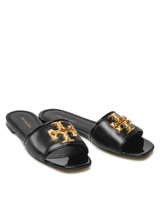 Tory Burch Șlapi Eleanor Slide 88744 Negru | Modivo.ro