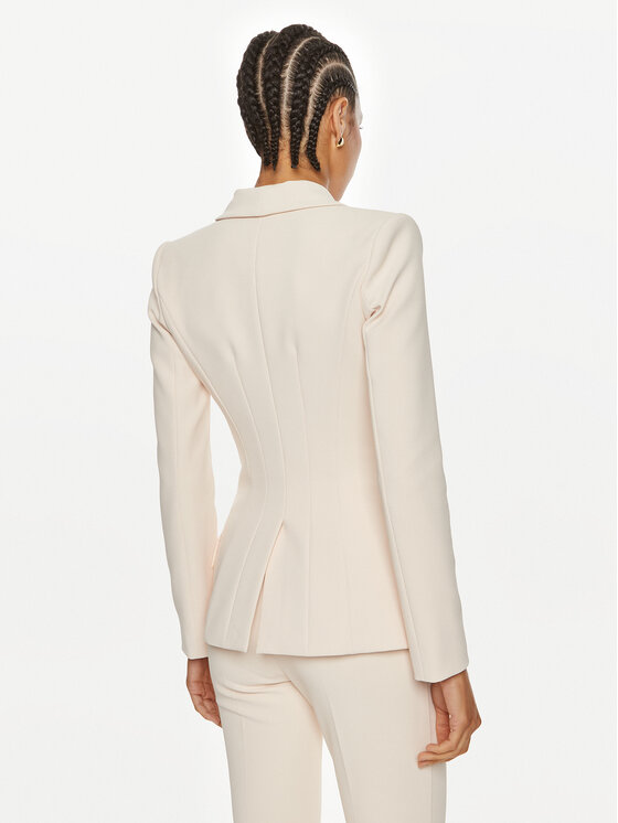 Elisabetta Franchi Sakoi Gi-093-46e2 Bijela Regular Fit 