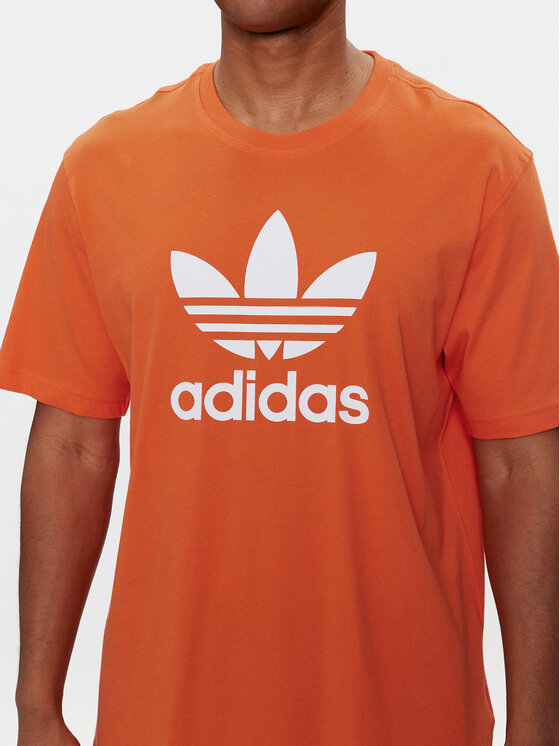 adidas T-Shirt adicolor Trefoil IR8000 Πορτοκαλί Regular Fit | Modivo.gr