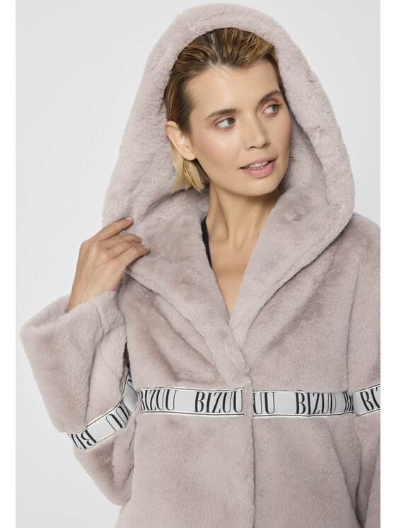 BIZUU Płaszcz MILANO Beżowy Standard Fit | Modivo.pl