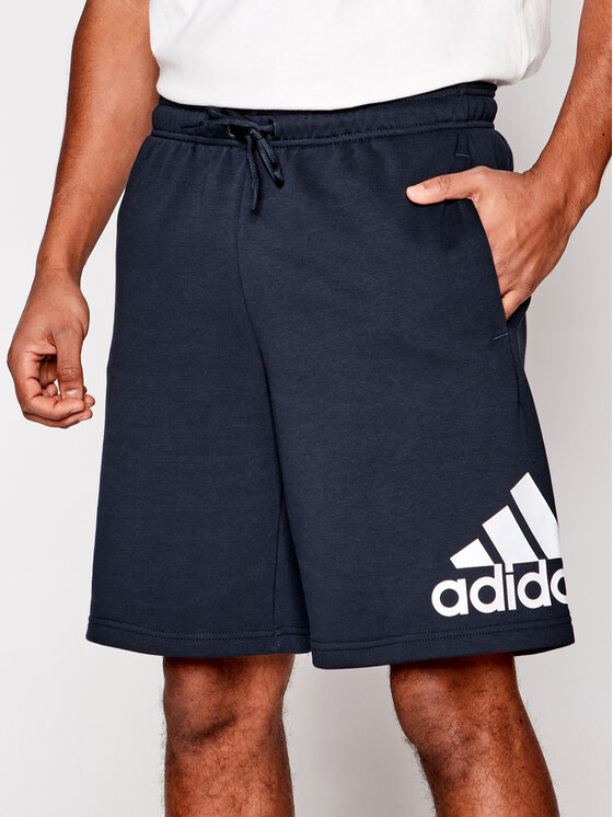 adidas Szorty sportowe M Mh BoSShortFt FM6349 Granatowy Standard Fit ...