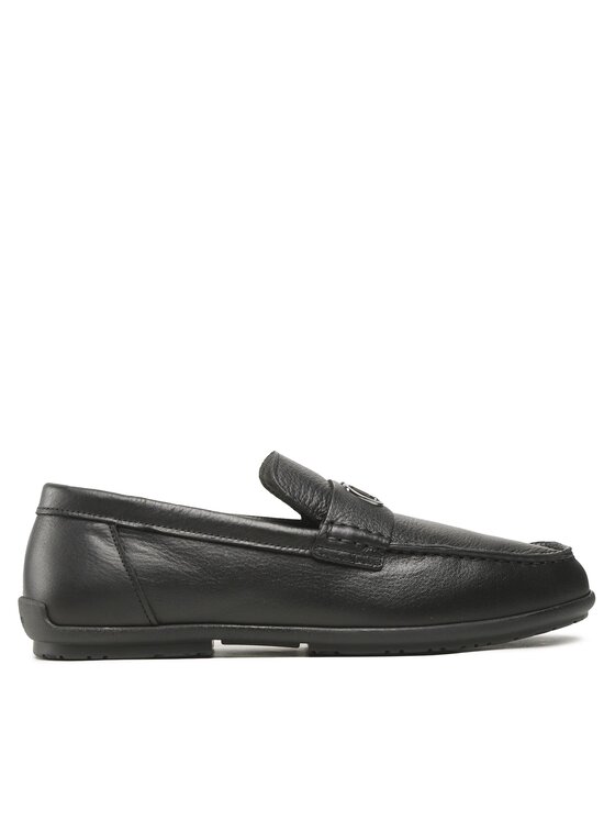 Calvin Klein Mokassins Driving Shoe Bold Logo HM0HM00891 Schwarz ...