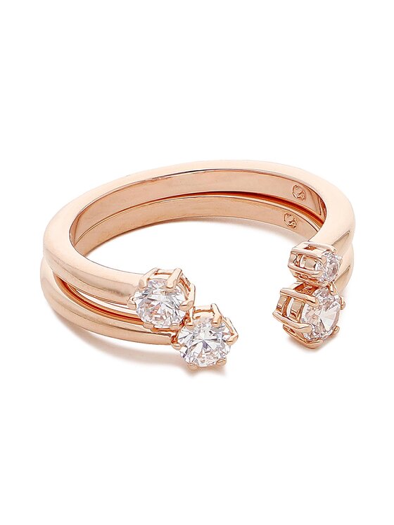 Swarovski Zestaw pierścionków Constella 5640973 Różowe złoto | Modivo.pl