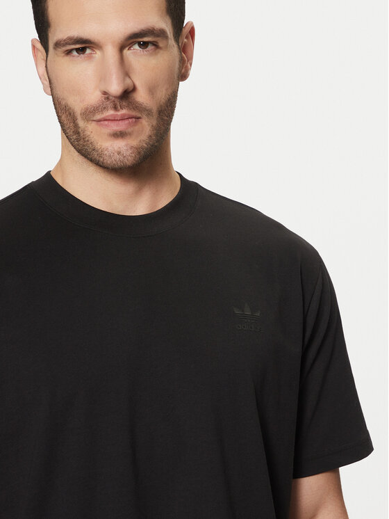 adidas T-Shirt Trefoil Series JP0193 Czarny Regular Fit | Modivo.pl