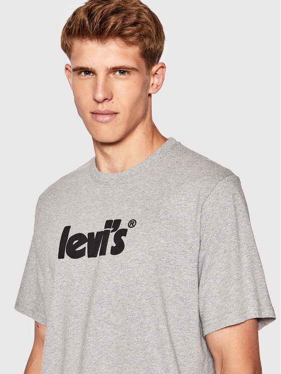 Levi's® T-Shirt 16143-0392 Šedá Relaxed Fit | Modivo.cz