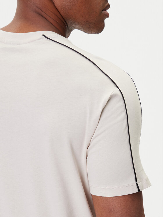 Armani Exchange Póló XM001360 AF10358 U1013 Ekru Regular Fit | Modivo.hu