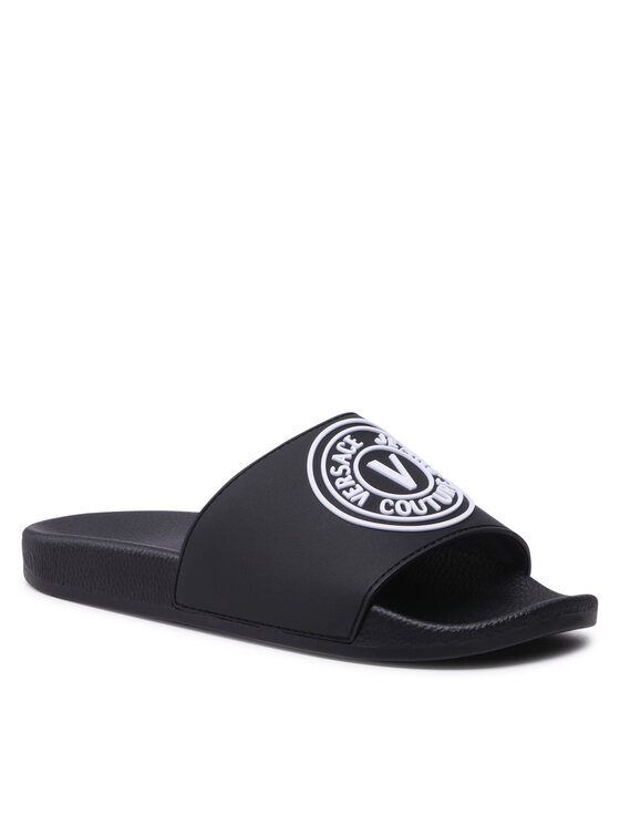 Versace Jeans Couture Natikače 73YA3SQ3 Crna | Modivo.hr