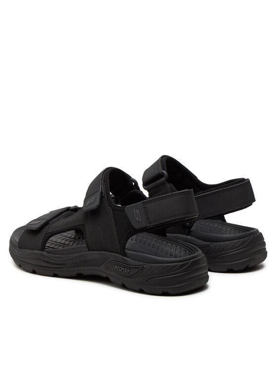 Skechers Sandały Arch Fit Motley Sd-Kontra 204349/BLK Czarny | Modivo.pl